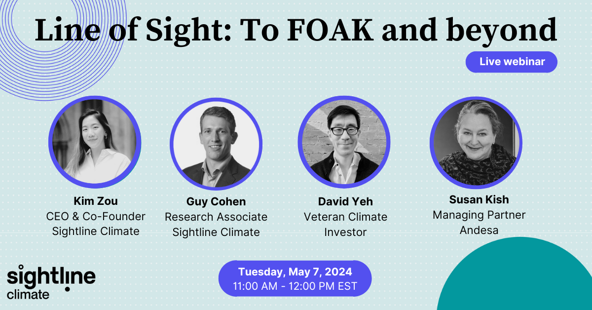 🌍 Join us for our FOAK (First-of-a-Kind) webinar on May 7th